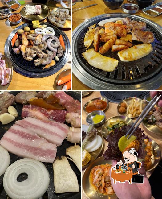 Hongdae grill 홍 대 그 릴 ฮงแดกิล @ตลาดยิ่งเจริญ สะพานใหม่, Бангкок - Меню ...