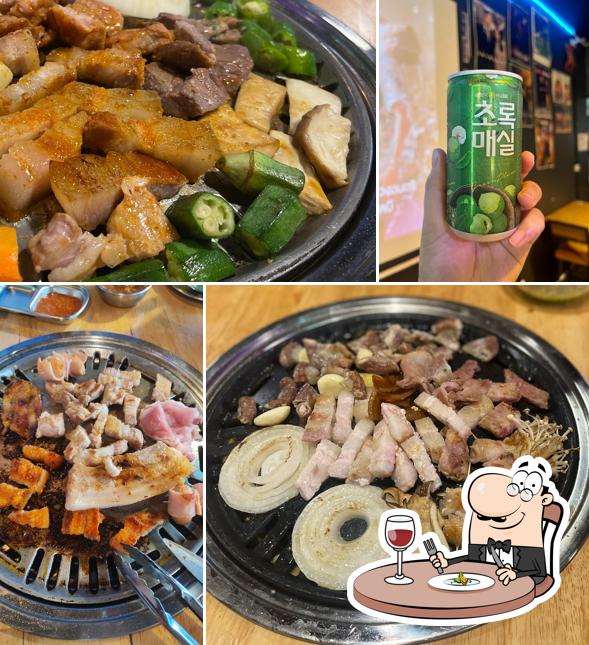 Hongdae grill 홍 대 그 릴 ฮงแดกิล @ตลาดยิ่งเจริญ สะพานใหม่, Бангкок - Меню ...